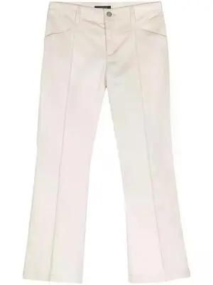 Barbara Bui Cropped Flared Trousers