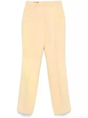 Gucci Crepe Wool Trousers