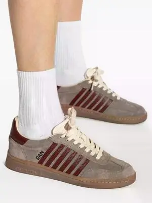 Dsquared2 Boxer Suede Sneakers - Grey