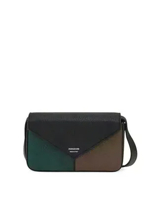 FERRAGAMO Envelope Shoulder Bag - Black
