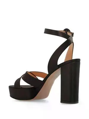 GIANVITO ROSSI 105mm Sabrina Sandals - Brown