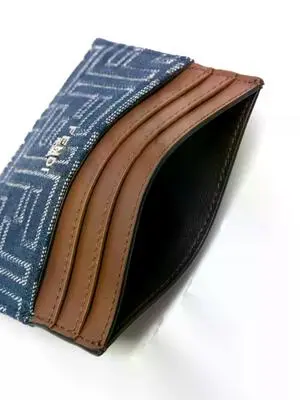Fendi Ff-motif Wallet - Blue