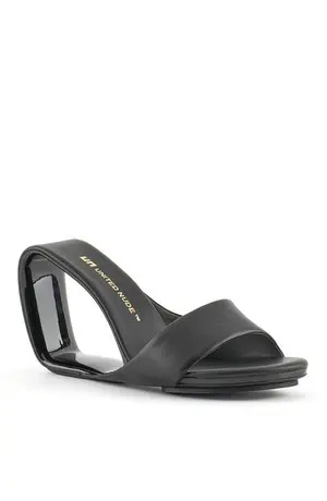 United Nude Mobius Hi Sandals - Black Ii