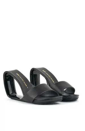 United Nude Mobius Hi Sandals - Black Ii