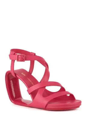 United Nude Mobius Sia Hi Sandals - Raspberry
