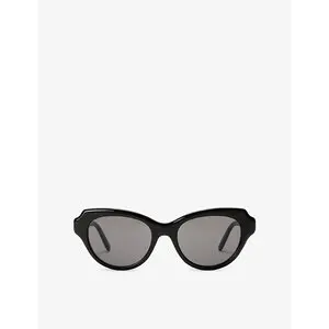 Loewe Acetate Cat-eye Sunglasses - Black