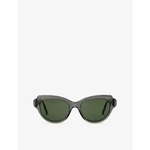 Loewe Swan Cat-eye Acetate Sunglasses - Grey