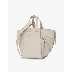 Loewe Hammock Compact Top-handle Bag - Light Ghost
