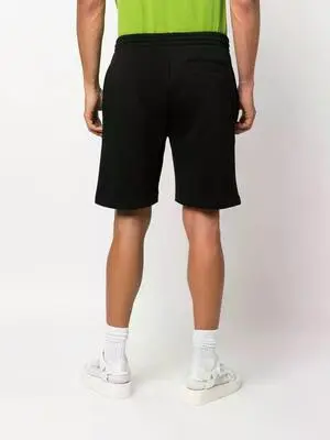 Lacoste Logo-patch Track Shorts - Black