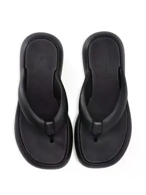 Melissa Free Fuzzy Flip-flops - Black