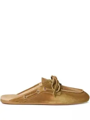 Miu Miu Faded Suede Mules