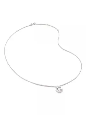 Monica Vinader Alphabet G-pendant Necklace - Silver