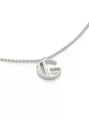 Monica Vinader Alphabet G-pendant Necklace - Silver