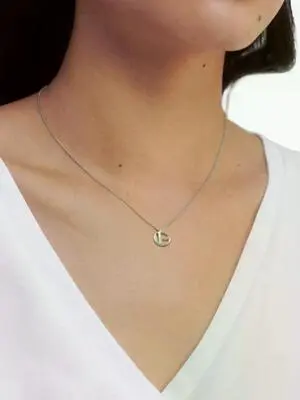 Monica Vinader Alphabet G-pendant Necklace - Silver