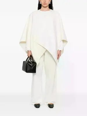 Max Mara Asymmetric Poncho