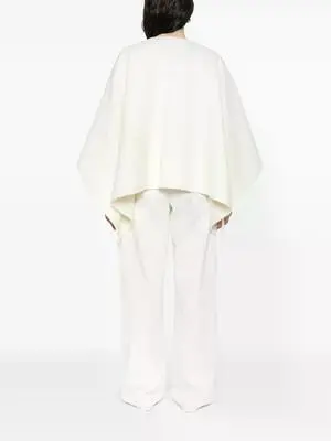 Max Mara Asymmetric Poncho