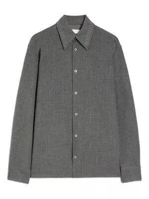 JIL SANDER Wool Shirt - Grey