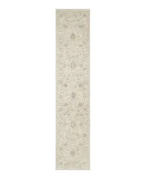 NOURISON HOME Shadows Shw07 Runner Area Rug, 2'2 X 12 - Ivory