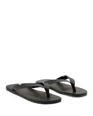 ALLSAINTS Sydney Leather Flip Sandals