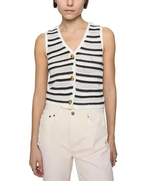 Rebecca Minkoff Striped Knit Vest