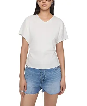 Rebecca Minkoff Elsie Cotton Top - White
