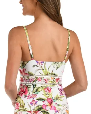 La Blanca Polynesian Tankini Top