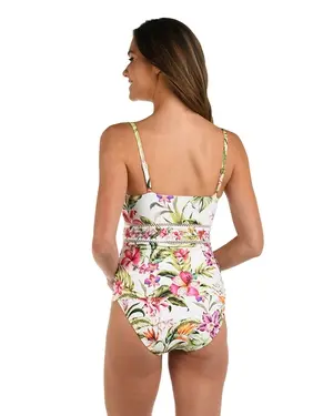 La Blanca Polynesian Tankini Top