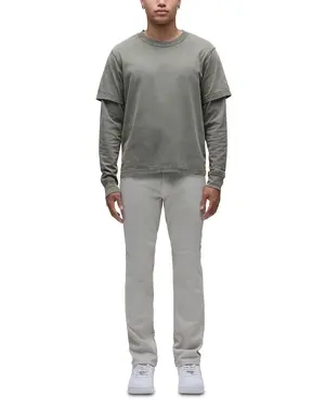 Hudson Jeans Blake Slim Straight-fit Jeans - Ash