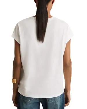 REISS Crewneck T-shirt - White