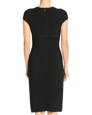 Versace Plunging Neck Dress