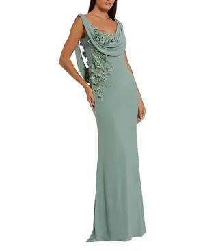 Mac Duggal Cowl Neck Evening Dresses