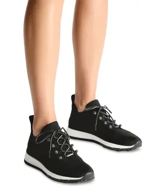 JIMMY CHOO Veles Sneakers - Black