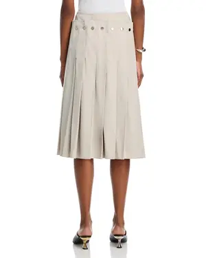 Rokh Double Layer Pleated Skirt