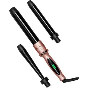 NUME Nkb Triple Threat 3-in-1 Curling Wand - Rose Gold