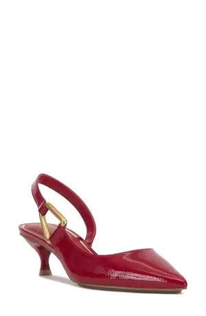 Vince Camuto Inari Pointed Toe Slingback Pumps - Flame
