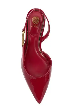 Vince Camuto Inari Pointed Toe Slingback Pumps - Flame