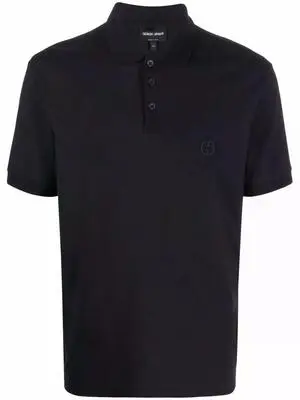 Giorgio Armani Button Down Polos For Men