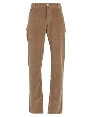 JACOB COHЁN Corduroy Stretch Slim Fit Pants - Beige