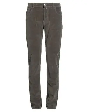 JACOB COHЁN Corduroy Slim Fit Pants - Brown