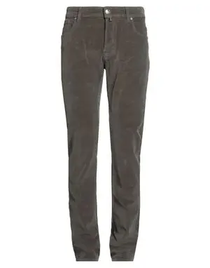 JACOB COHЁN Corduroy Slim Fit Pants - Brown