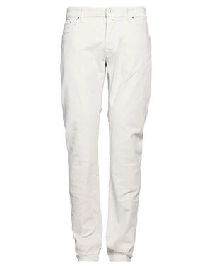 JACOB COHЁN Corduroy Stretch Slim Fit Pants - Grey