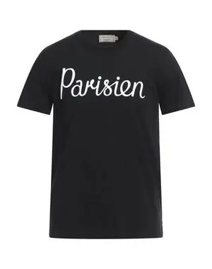 Maison Kitsuné T-shirt Size Cotton - Black