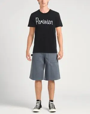 Maison Kitsuné T-shirt Size Cotton - Black