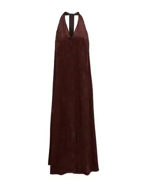 ALYSI Maxi Dress Chocolate Viscose