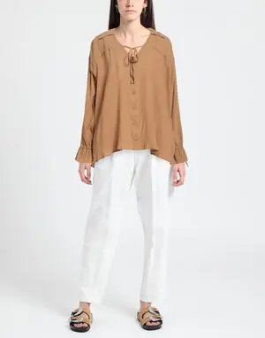 Max & Moi Woven Crinkled Embellished Shirt