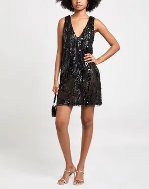 Alpha Studio Mini Sequined Dress - Black