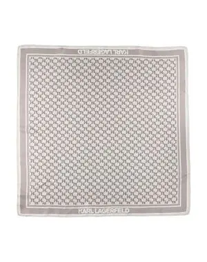 Karl Lagerfeld Scarf Light Silk - Grey