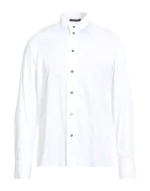 MESSAGERIE Shirt Size Cotton, Polyamide, Elastane - White