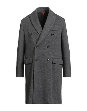 Barena Venezia Coat In Virgin Wool And Polyamide