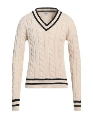 Aspesi Knitted Cotton Sweater - Beige